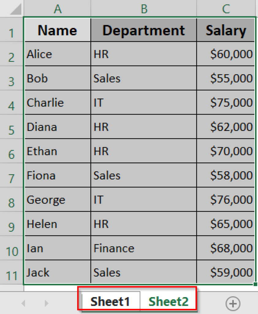 How to Remove Blue Lines in Excel (4 Suitable Ways) - Excel Insider