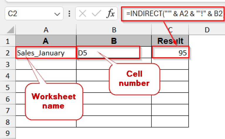How to Reference Cell in Another Excel Sheet Dynamically - Excel Insider