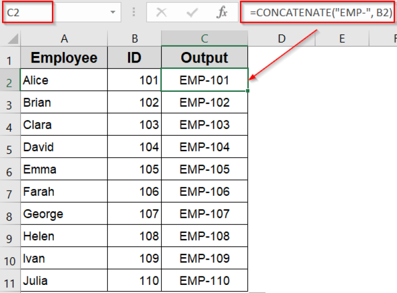 How to Add Text to Beginning of Cell in Excel (7 Easy Methods) - Excel ...