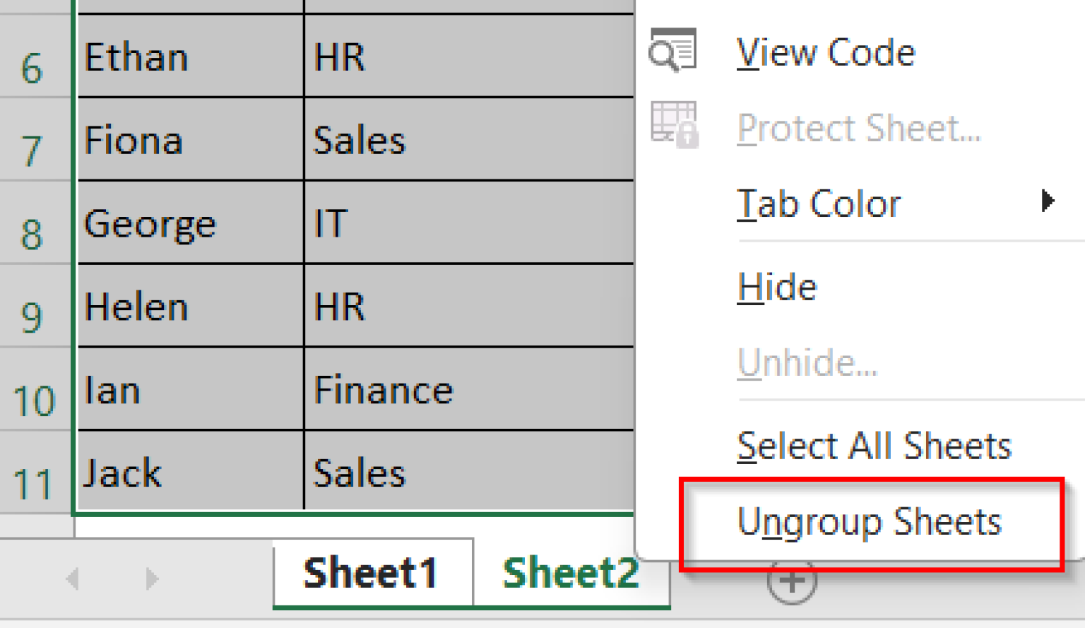 How to Remove Blue Lines in Excel (4 Suitable Ways) - Excel Insider