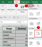 How to Create a Stacked Funnel Chart in Excel (Horizontal & 3D) - Excel ...