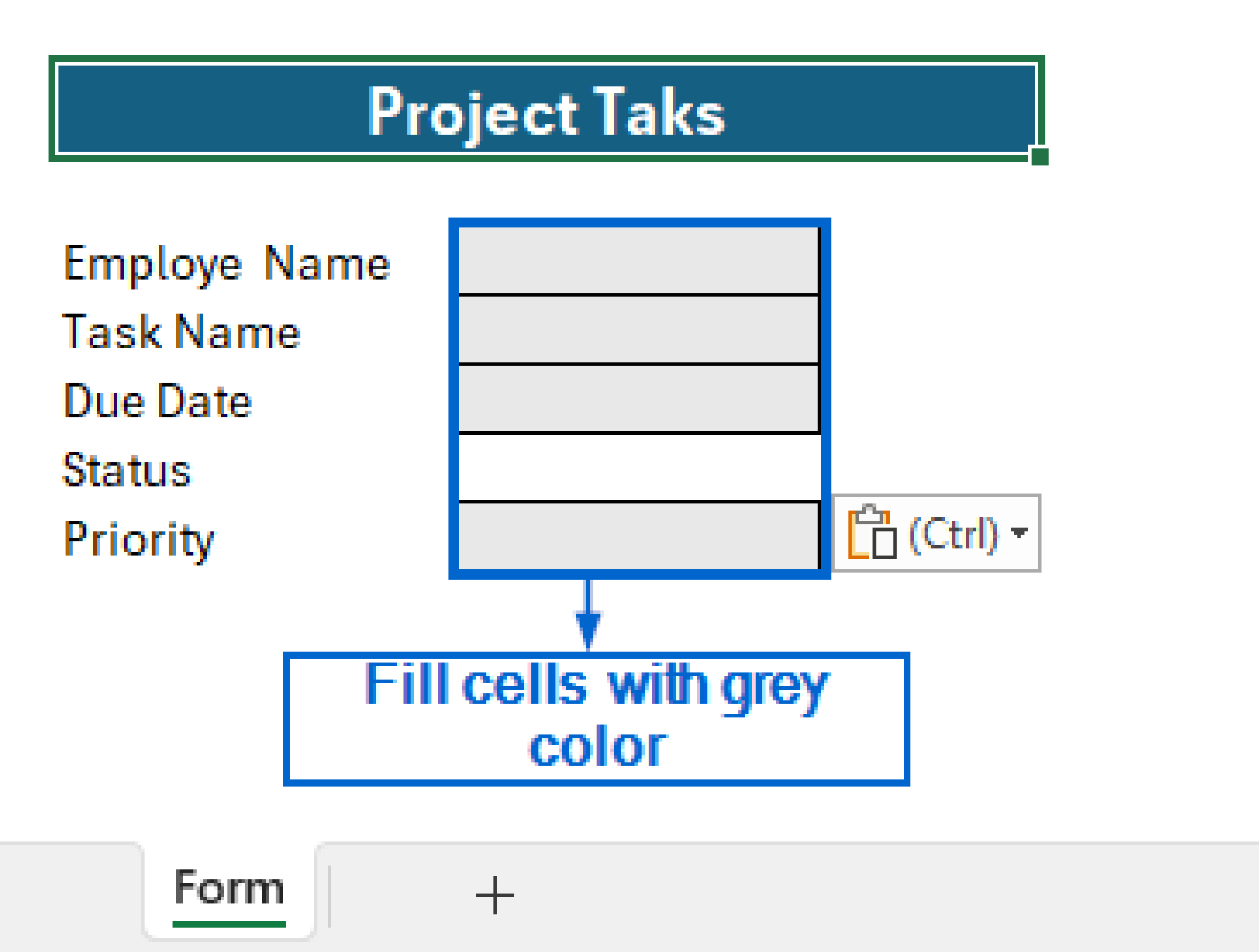 How to Create an Autofill Form in Excel (with Detailed Steps) - Excel Insider