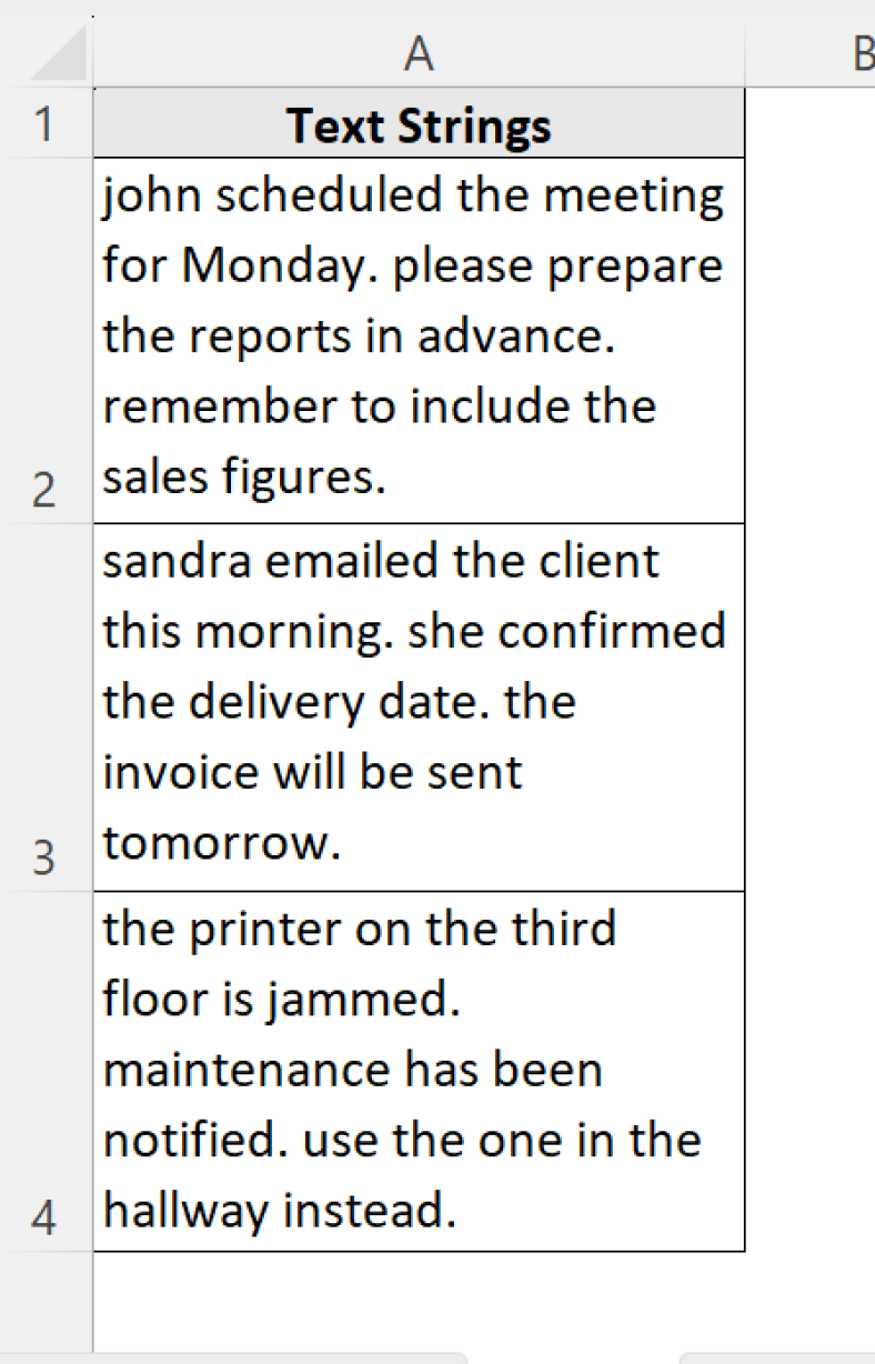 How to Change Text into Sentence Case in Excel (2 Easy Ways) - Excel ...