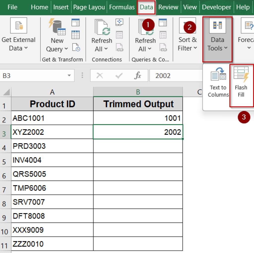 How to Remove First 3 Characters in Excel (6 Suitable Ways) - Excel Insider