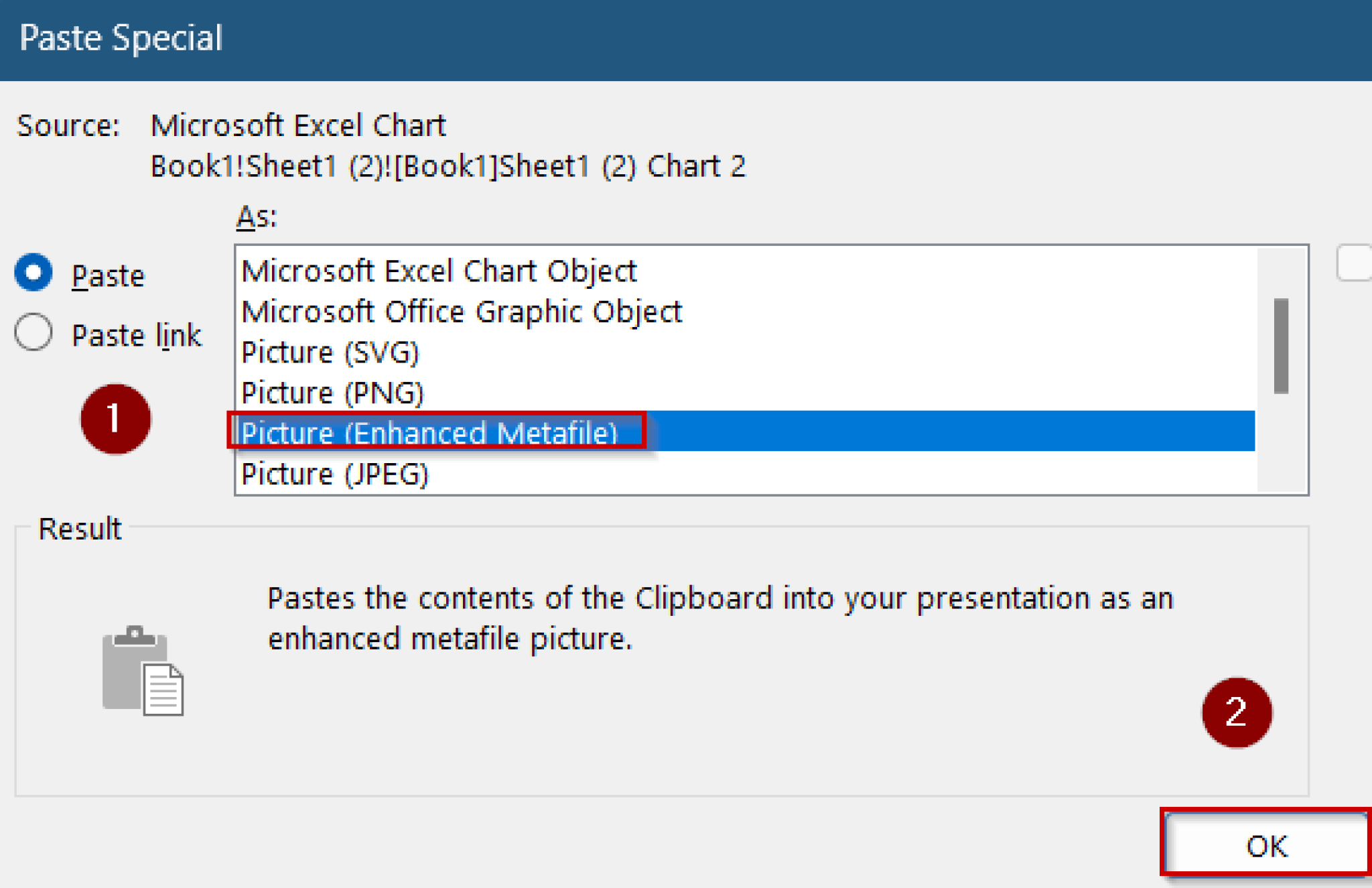 How to Insert Excel Chart into PowerPoint (2 Suitable Ways) - Excel Insider