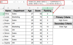 How to Do Ranking in Excel Based on Multiple Criteria - Excel Insider