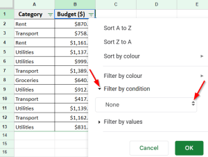 How to Hide Rows Based on Cell Value in Google Sheets - Excel Insider