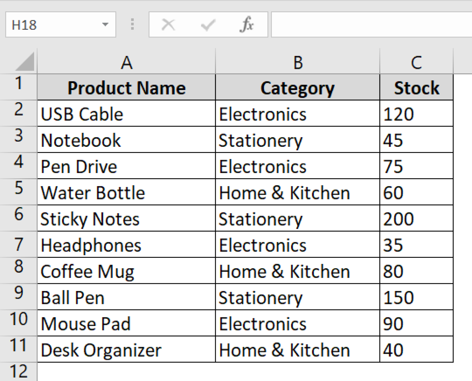 How to Highlight Active Row in Excel (3 Useful Methods) - Excel Insider
