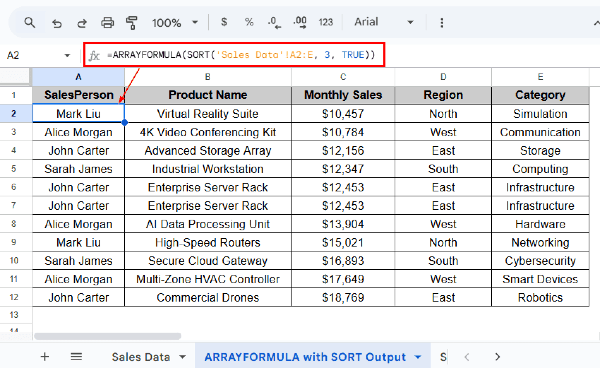 How to Auto Sort in Google Sheets (3 Suitable Ways) - Excel Insider