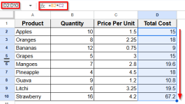 How to Multiply Columns in Google Sheets (3 Simple Ways) - Excel Insider