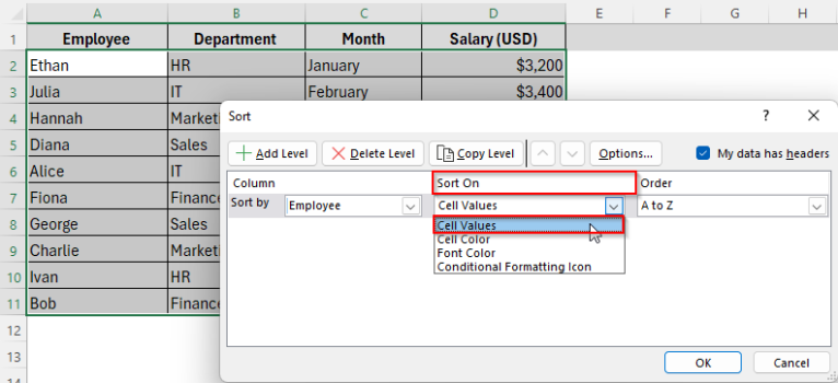 How to Sort Alphabetically in Excel & Keep Rows Together - Excel Insider