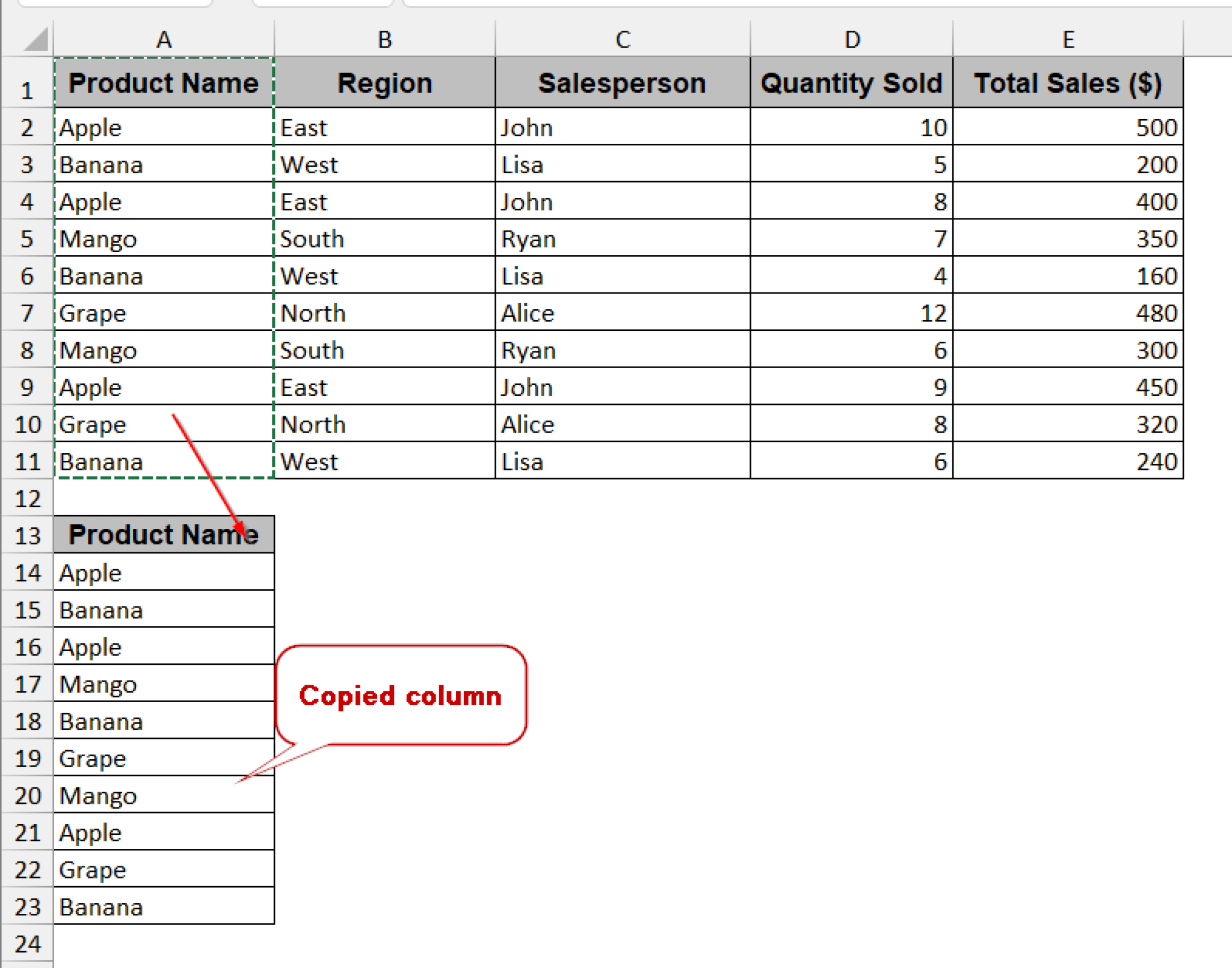 How to Combine Duplicate Rows and Sum the Values in Excel - Excel Insider