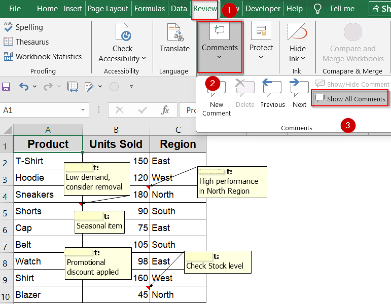 How to Print with Comments in Excel (2 Suitable Ways) - Excel Insider