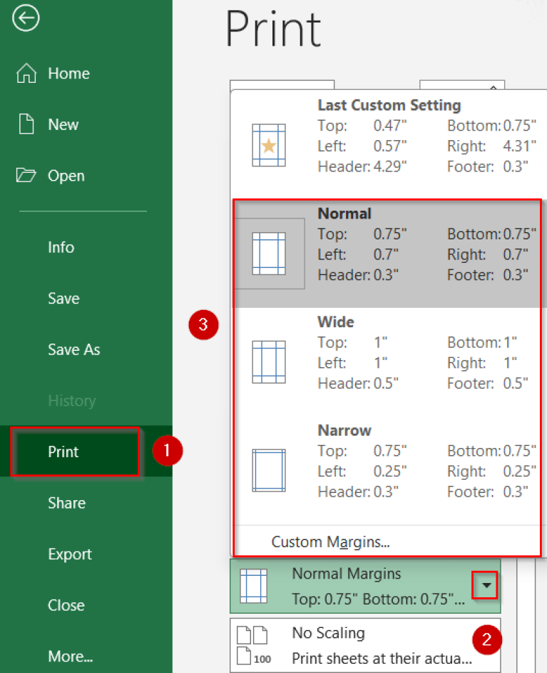 How to Change Margins in Excel (5 Different Ways) - Excel Insider