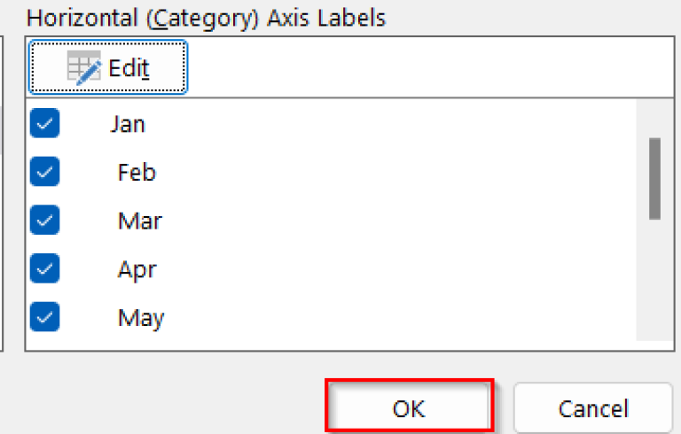 How to Change X Axis Values in Excel Chart (3 Simple Ways) - Excel Insider