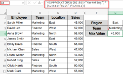 How to Find the Maximum Value in Excel with Condition - Excel Insider