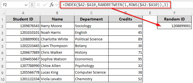 How to Randomly Select from a List in Excel (5 Useful Ways) - Excel Insider