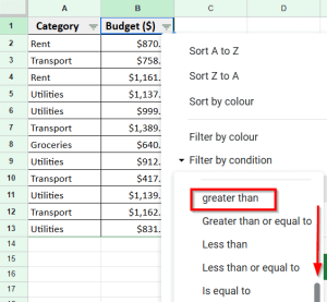 How to Hide Rows Based on Cell Value in Google Sheets - Excel Insider