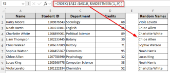 How to Randomize a List of Names in Excel (6 Quick Methods) - Excel Insider