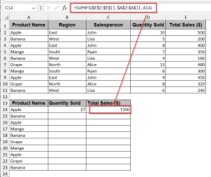 How to Combine Duplicate Rows and Sum the Values in Excel - Excel Insider