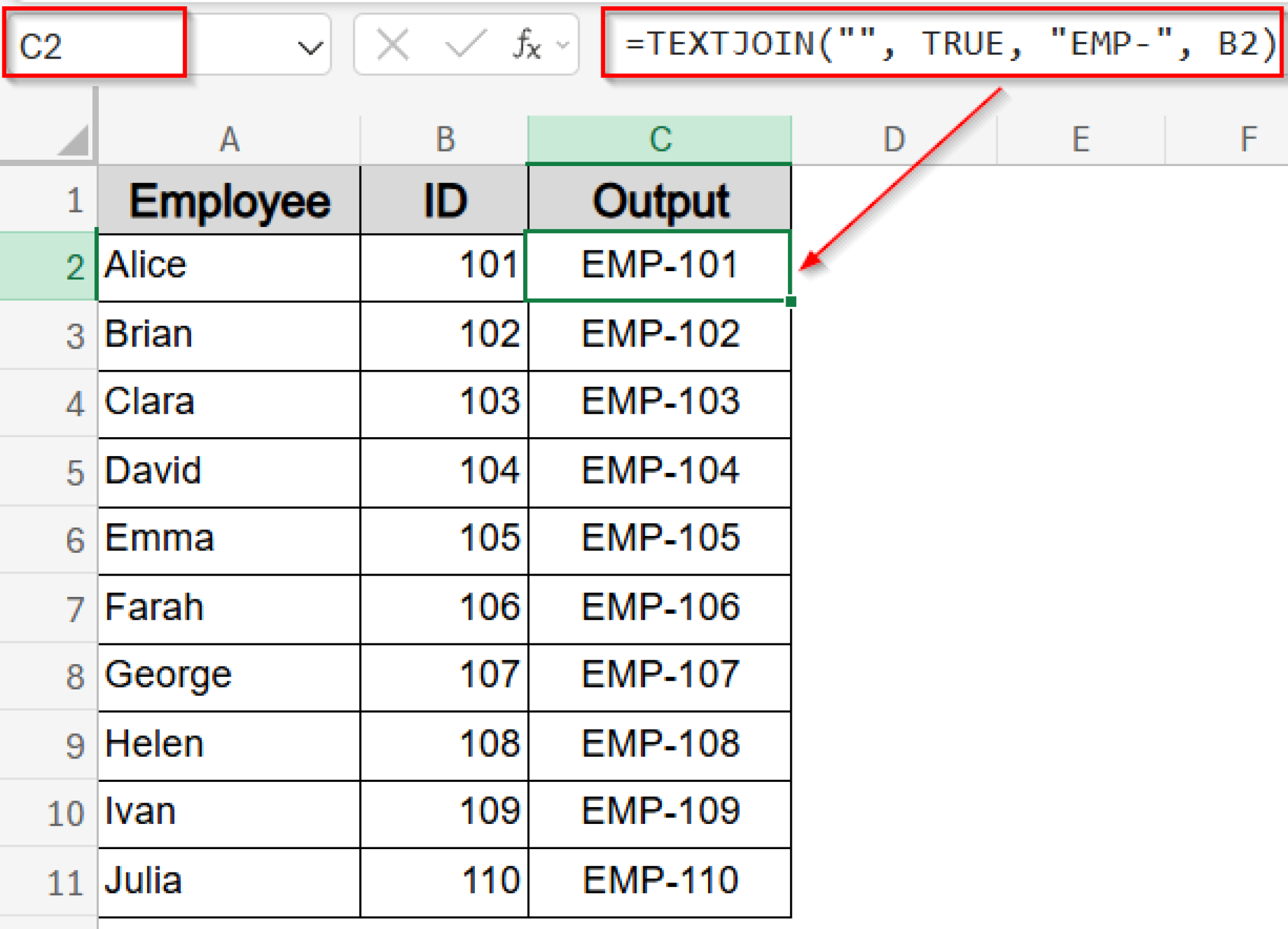 How to Add Text to Beginning of Cell in Excel (7 Easy Methods) - Excel ...