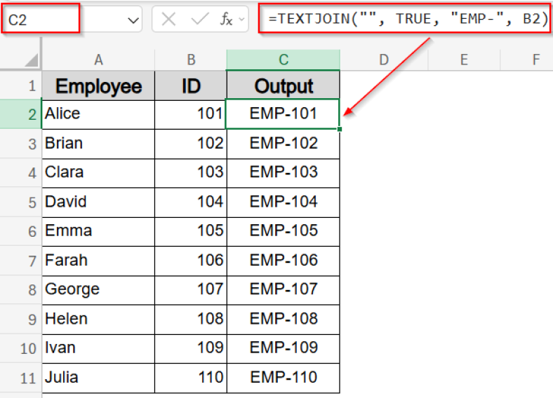 How to Add Text to Beginning of Cell in Excel (7 Easy Methods) - Excel ...