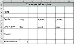 How to Create a Fillable PDF from Excel (2 Useful Methods) - Excel Insider