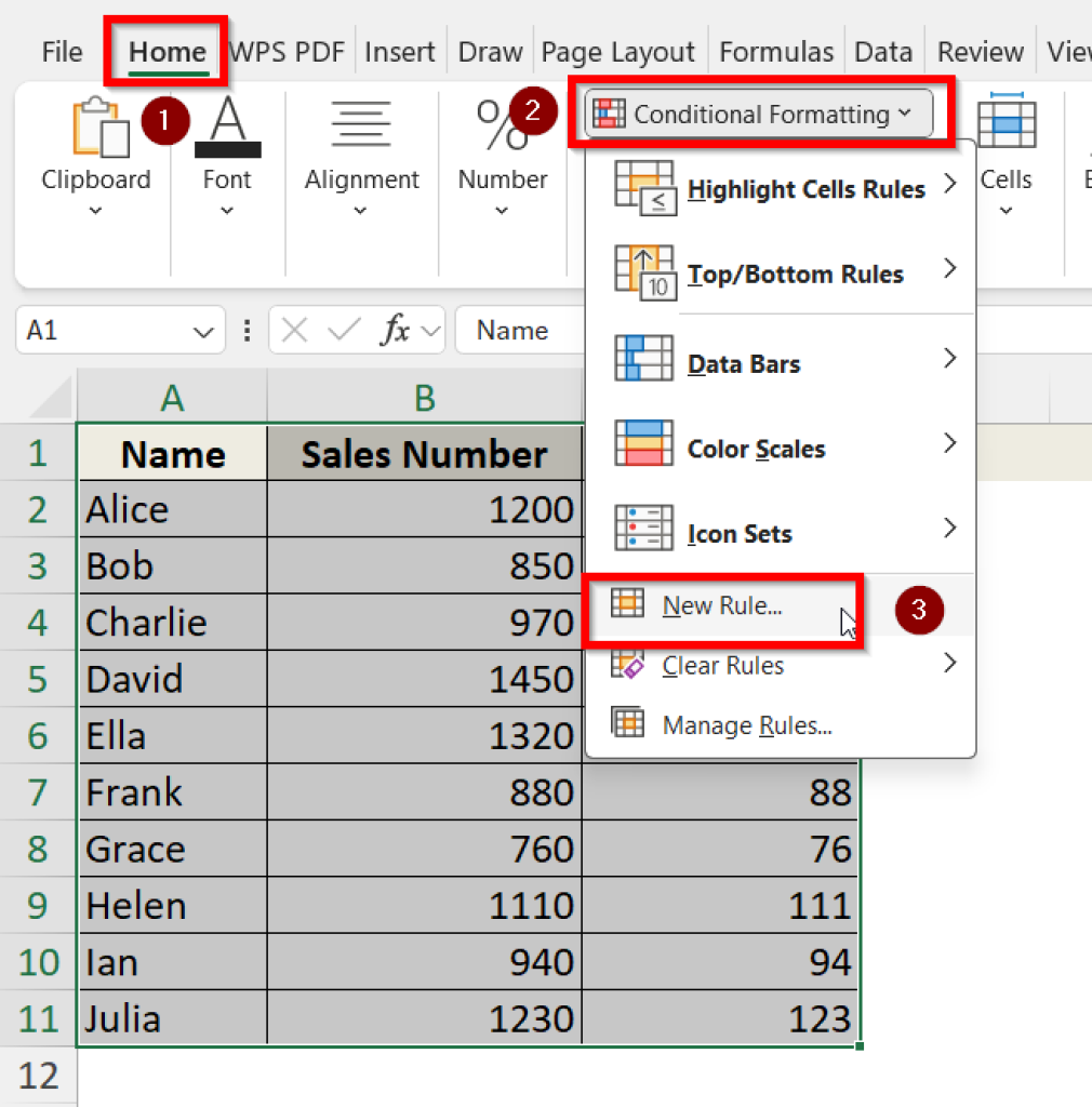 How to Highlight Selected Cells in Excel (4 Suitable Ways) - Excel Insider