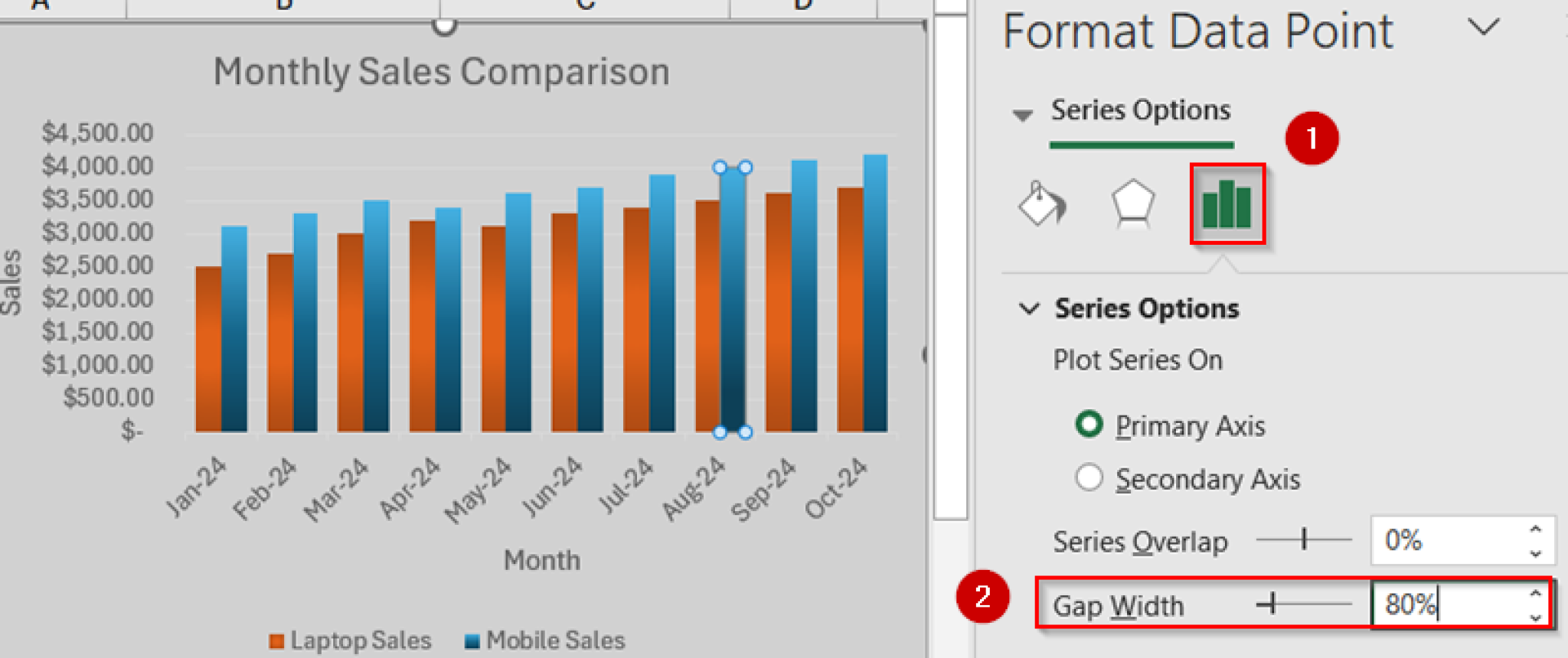 How to Make a Double Bar Graph in Excel (2 Easy Ways) - Excel Insider