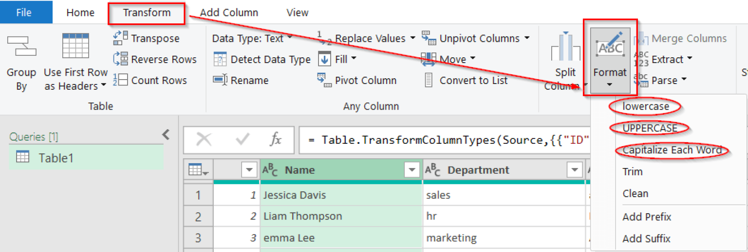 How to Change Case in Excel Without Formula (3 Different Ways) - Excel ...