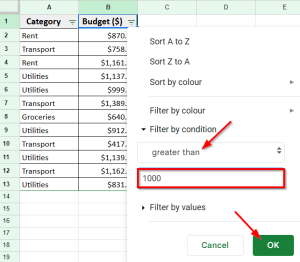 How to Hide Rows Based on Cell Value in Google Sheets - Excel Insider