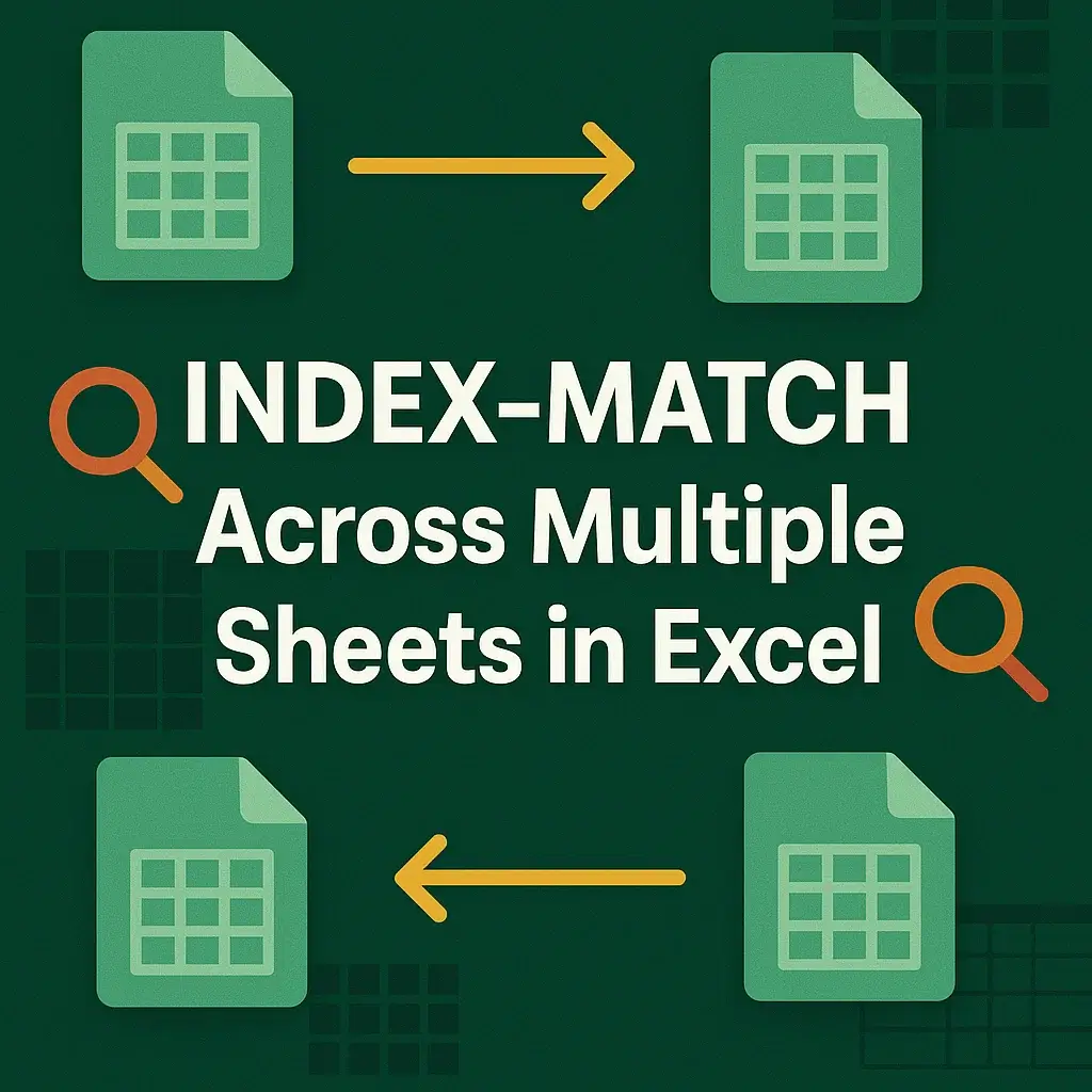 How to Use INDEX MATCH Across Multiple Sheets in Excel - Excel Insider