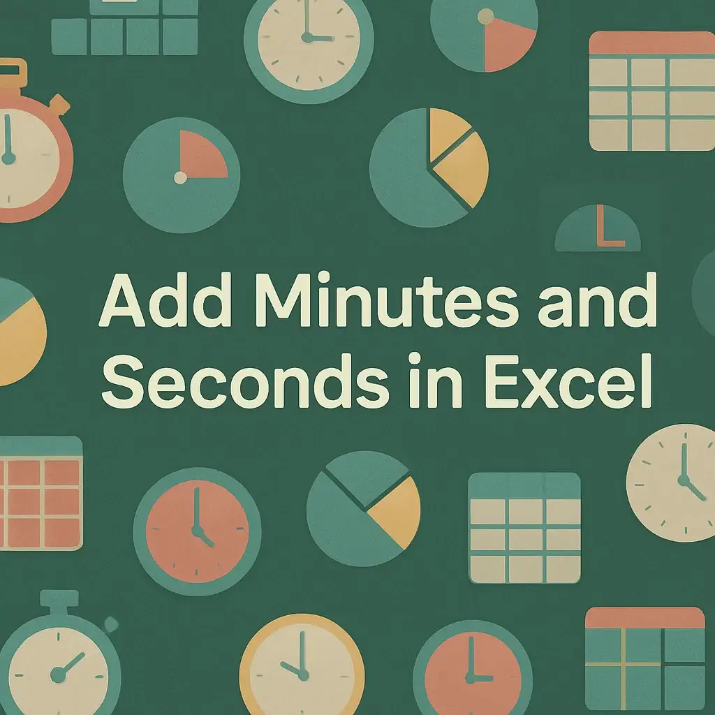 How To Add Minutes And Seconds In Excel 4 Suitable Ways Excel Insider