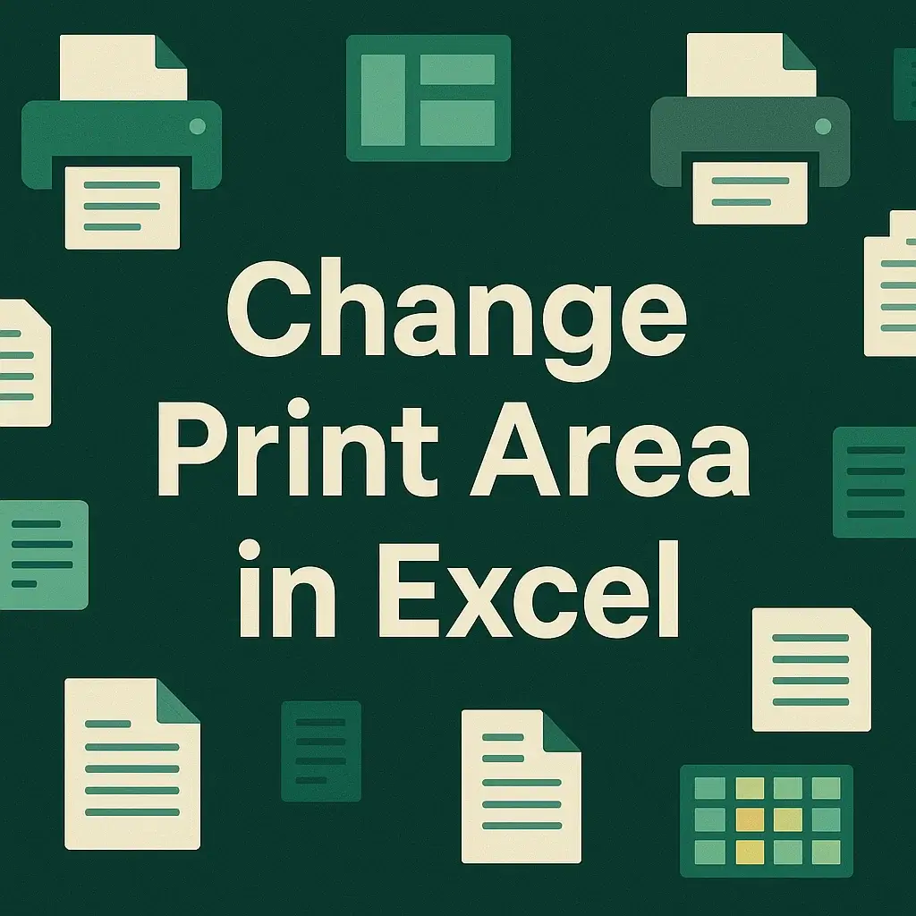 How to Change Print Area in Excel (With 3 Easy Steps) - Excel Insider