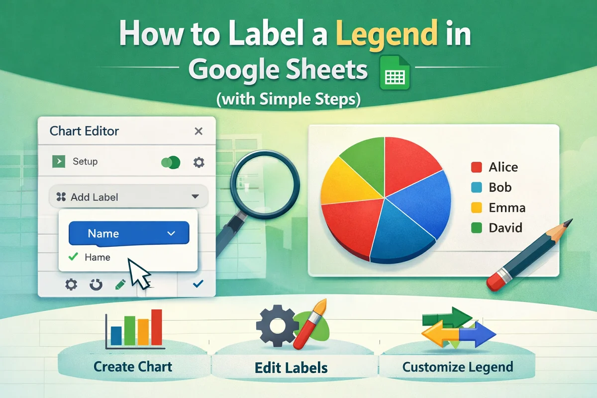 How to Label a Legend in Google Sheets (with Simple Steps) - Excel Insider