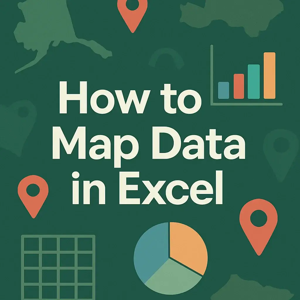 How to Map Data in Excel (with Built-in Map & Custom Shapes) - Excel Insider