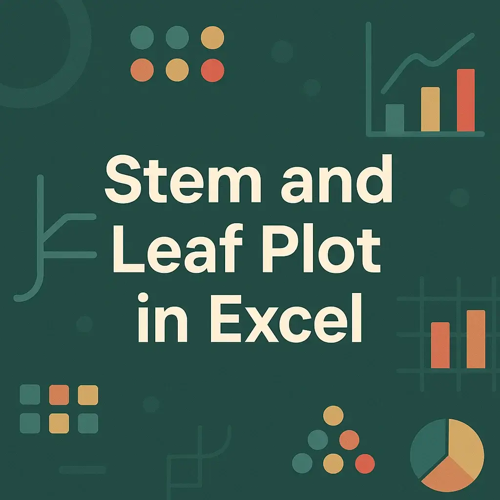 How to Create a Stem and Leaf Plot in Excel (2 Easy Ways) - Excel Insider