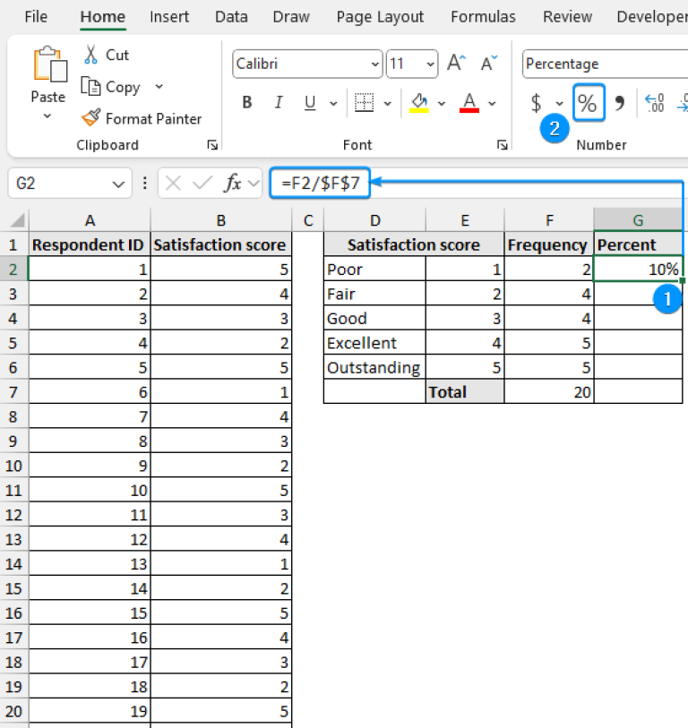 How to Analyze Survey Data in Excel (Complete Guide) - Excel Insider