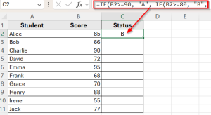 IF Statement Between Two Numbers in Excel Formula - Excel Insider