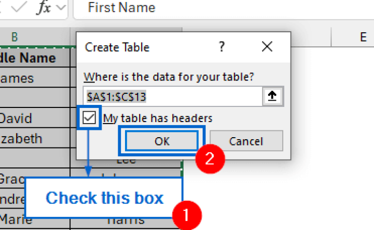 How to Merge 3 Columns in Excel (6 Simple Methods) - Excel Insider