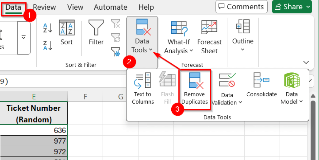 How to Generate Random Numbers in Excel with No Repeats - Excel Insider