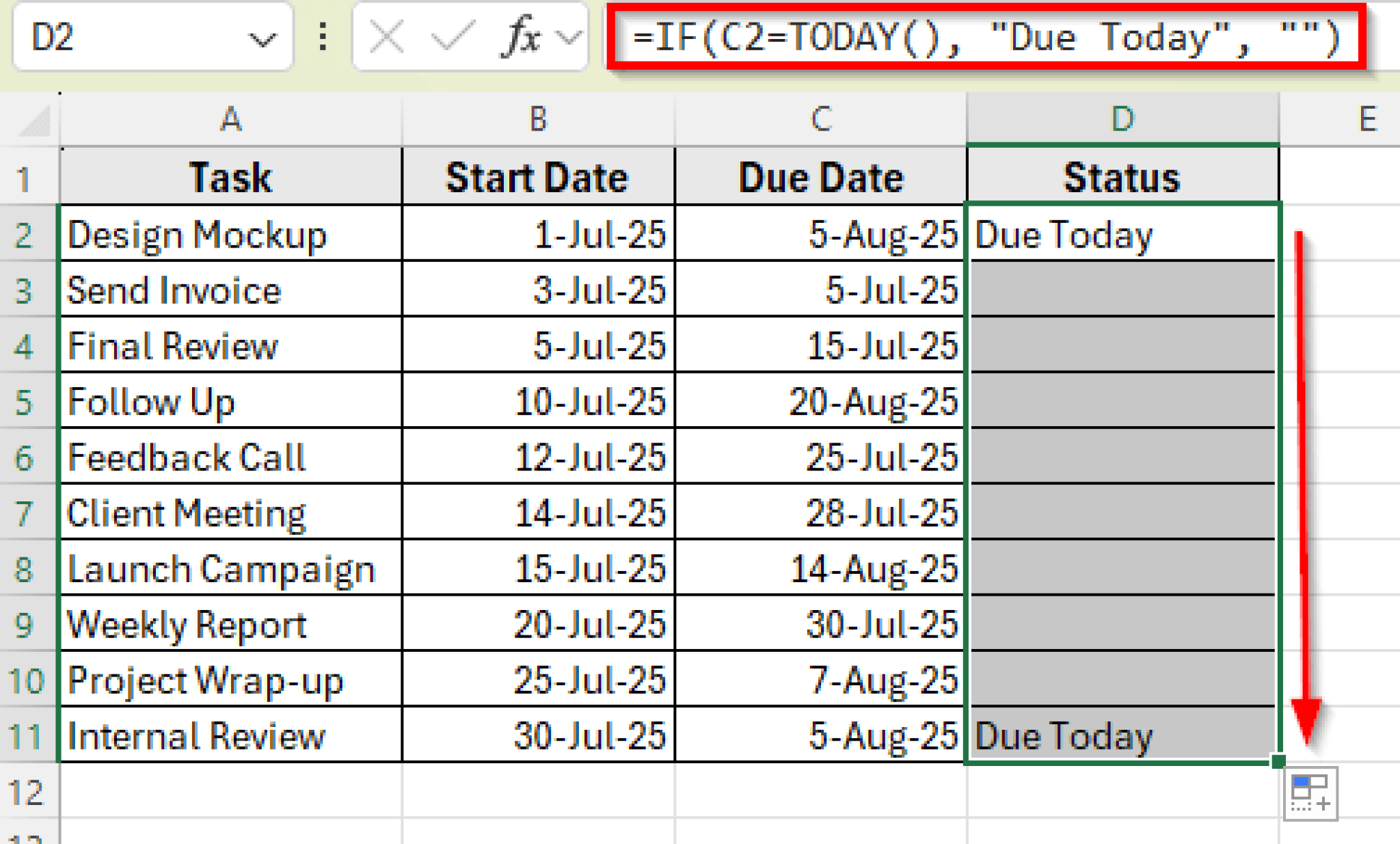 How to Use IF Function with Dates in Excel (4 Examples) - Excel Insider