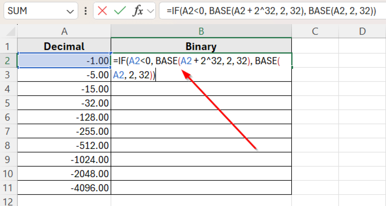 How to Convert Decimal to Binary in Excel (3 Simple Ways) - Excel Insider