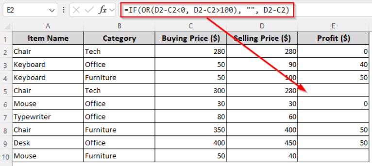 How to Set a Cell to Blank in a Formula in Excel (6 Approaches) - Excel ...