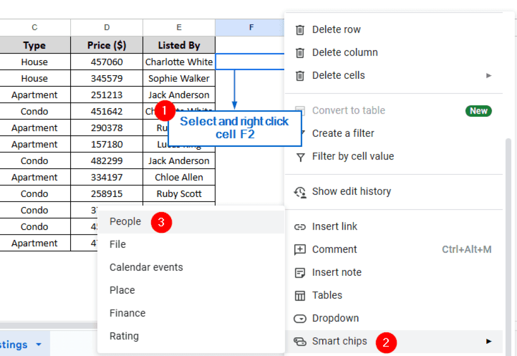 How to Tag Someone in Google Sheets (4 Simple Ways) - Excel Insider