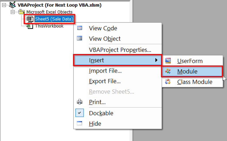 How to Use For Next Loop in Excel VBA - Excel Insider