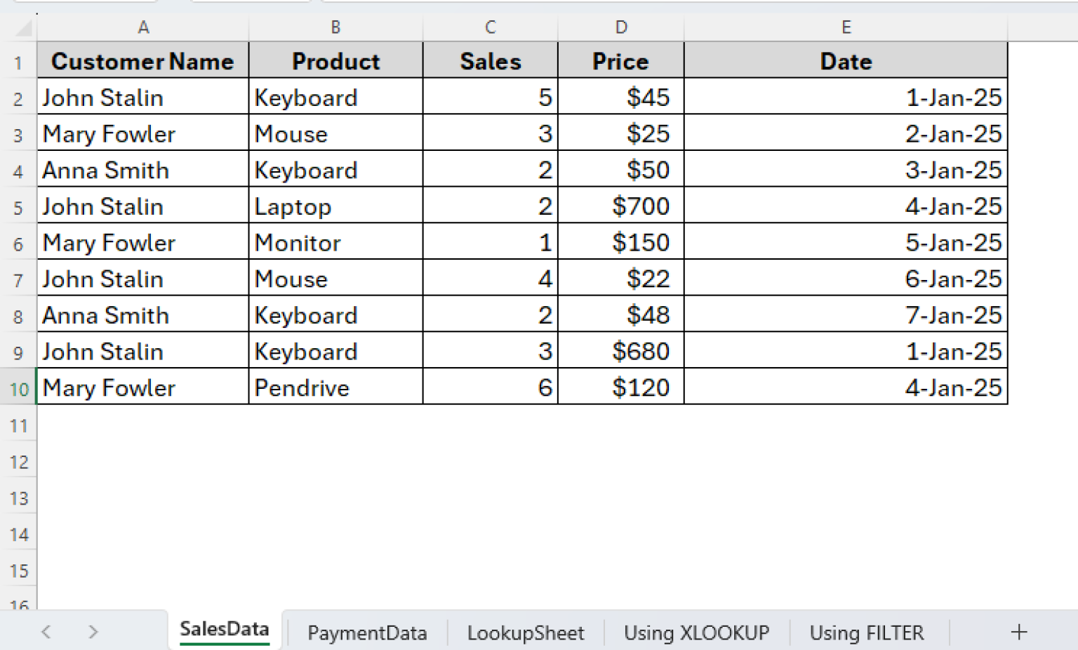 How to Vlookup with Multiple Criteria in Different Excel Sheets - Excel ...