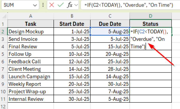 How to Use IF Function with Dates in Excel (4 Examples) - Excel Insider