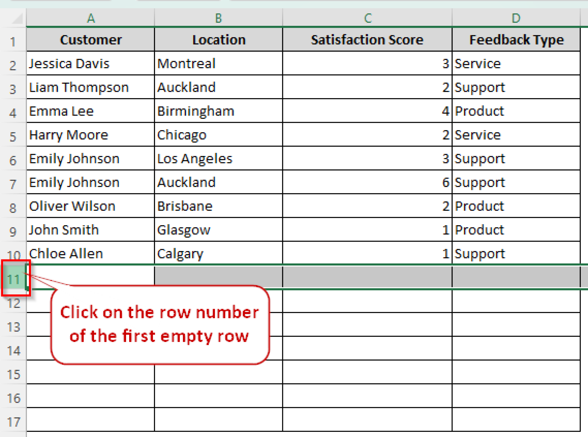 How to Delete Empty Rows at the Bottom in Excel (5 Simple Ways) - Excel Insider