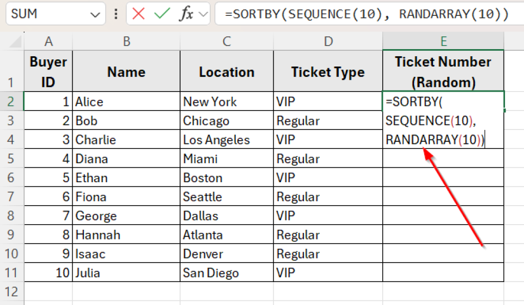 How to Generate Random Numbers in Excel with No Repeats - Excel Insider